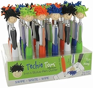 Amazon.com : Techie Tom 3-in-1 Stylus/Pen/Dusters : Office Products