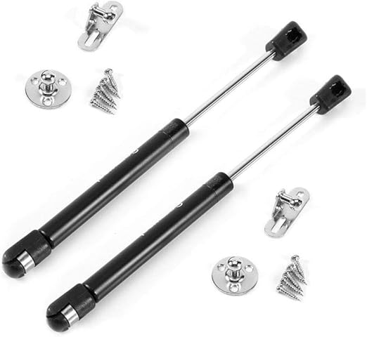 2Pcs/4pcs 100N/22.5lb 10 inch Black Gas Struts Gas Springs,Gas Strut ...