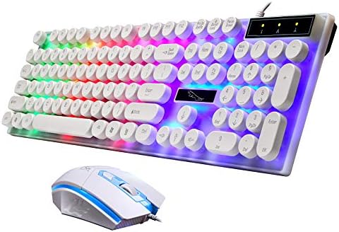 ZGB G21 Keyboard Wired USB Gaming Mouse Flexible Polychromatic LED ...