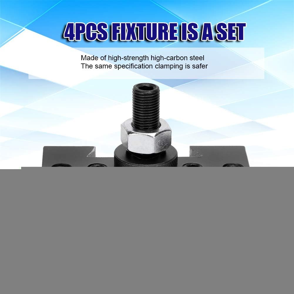 4PCS Quick Change Tool Post Set,Turning and Facing Tool Holder Mini ...