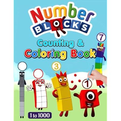 Numberblocks Counting & Coloring Book: Australia | Ubuy