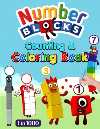 Buy Numberblocks Counting & Coloring Book: Numberblocks Counting ...