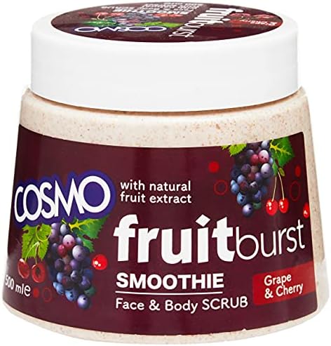 Cosmo Fruitburst Grape and Cherry Body Scrub, 500 ml price in UAE ...