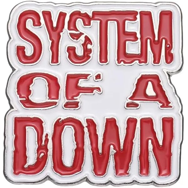 System Of A Down Logo Red