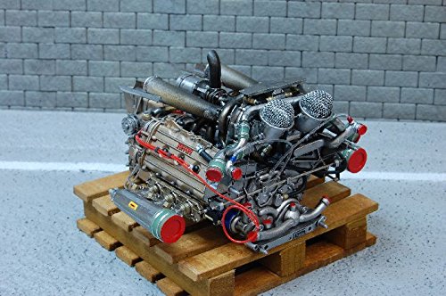 Model Factory-Hiro 1/12 Scale Ferrari 126C2 Gilles Villeneuve Full ...