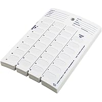 Amazon.com: Ezy Dose Unit Dose Disposable Calendar Cards for Pill ...