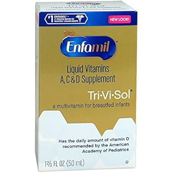 Amazon.com : Enfamil Tri-Vi-Sol Vitamins A, D & C Supplement Drops for ...