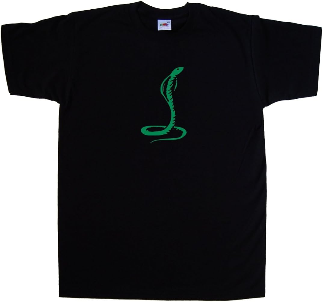 Cobra Snake Black T-Shirt | Amazon.com