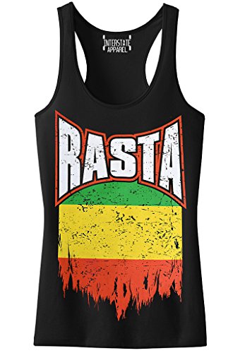 Rasta Singlets Vests Tanks Rastafarian Colors Original Designs