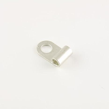 8 Ga. Flag Ring Terminals, 1/4" Stud - (Pack of 10): Amazon.com ...
