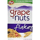 Amazon.com: Grape Nuts Post Flakes Breakfast Cereal, Whole Grain, Heart ...