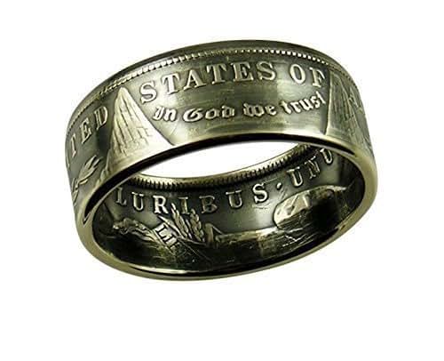 Amazon.com: Morgan Silver Dollar ring...the KING of Coin Rings!: Handmade