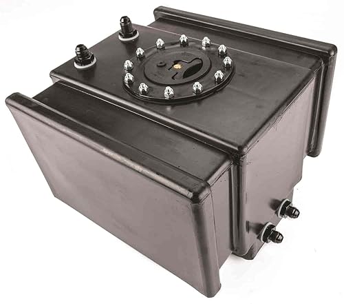 JEGS Drop Sump Drag Race Fuel Cell | 5 Gallons | 13” Long x 13” Wide x ...