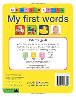Amazon.com: Baby Basics: My First Words (9780312516338): Roger Priddy ...