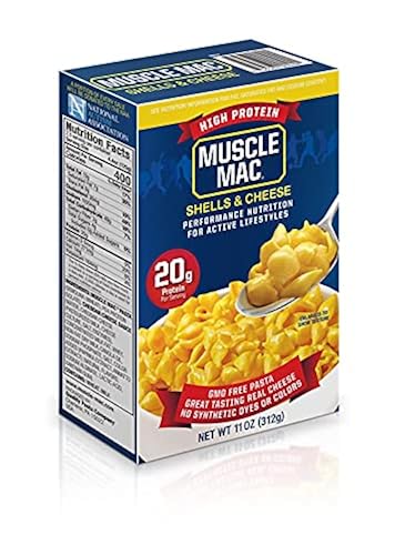 Muscle Mac, High Protein, Delux Shells & Cheese Pasta For All Ages ...