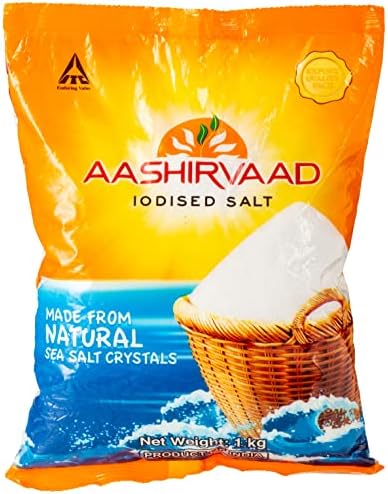AASHIRVAAD IODISED SALT 1 KG price in UAE | Amazon UAE | kanbkam