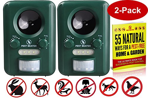 Price tracking for: Ultrasonic Solar Pest Repellent (Set of 2) Best ...