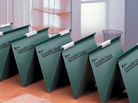 Twinlock Crystalfile 78290 linked suspension file white card inserts ...