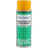 Amazon.com: CUB CADET 759-3940 Cub Yellow 99 Spray Paint 12oz Aerosol ...