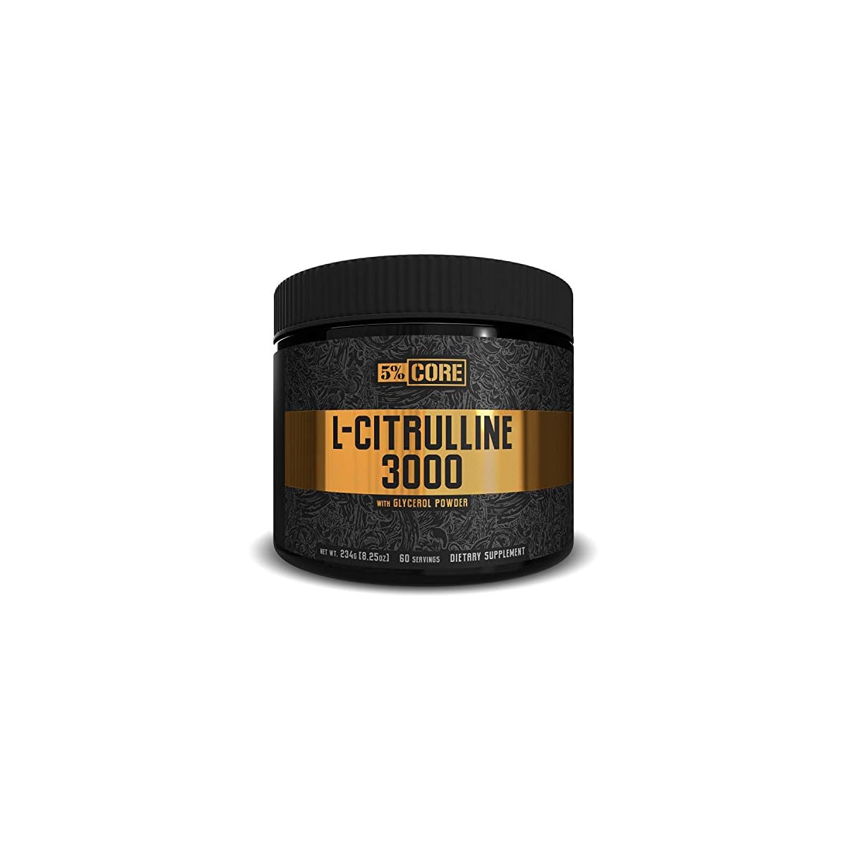 5% Nutrition Core L-Citrulline 3000 with Glycerol | Nitric Oxide ...