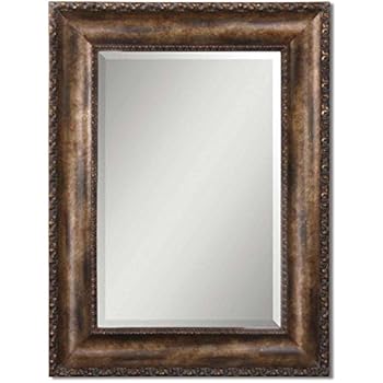Amazon.com: Uttermost 11291 B Sinatra Mirror, Large, Bronze: Home & Kitchen