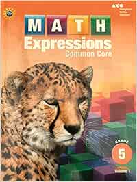 Math Expressions: Student Activity Book, Volume 1 (Hardcover) Grade 5: Houghton Mifflin Harcourt ...
