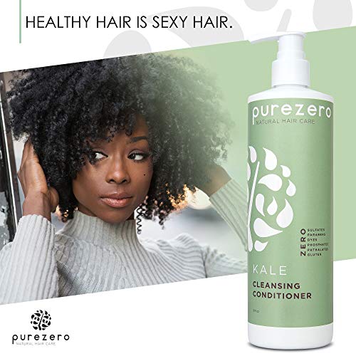 PUREZERO Kale Cleansing Conditioner, 16 FZ - Black Hair Information