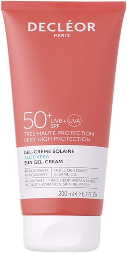 Decleor Aloe Vera Sun Gel-Cream Spf 50+: Amazon.co.uk: Beauty