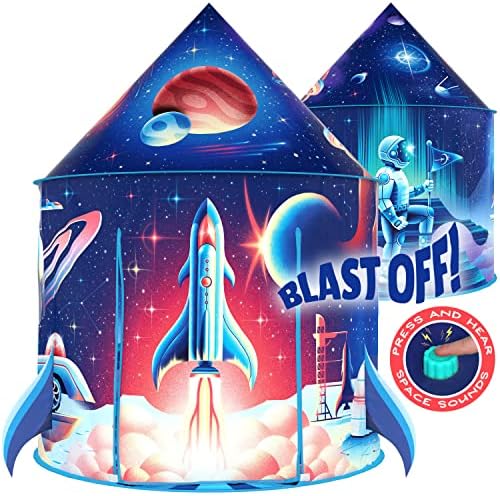 سعر W&O Rocket Ship Play Tent with Blast Off Button - Rocket Tent ...