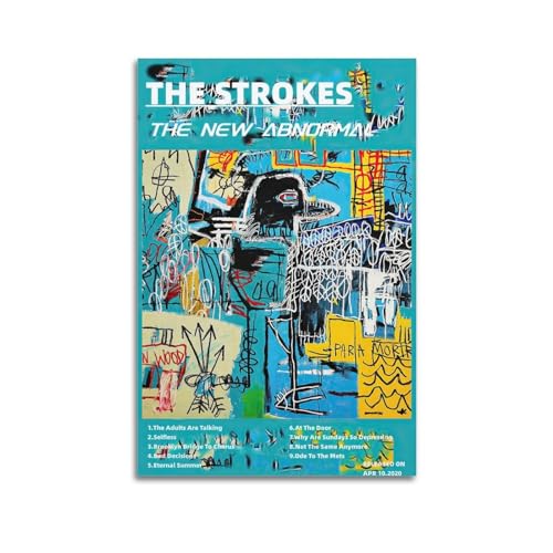 CZOURPVU The Strokes Poster The New Abnormal Album Poster Art Decor ...