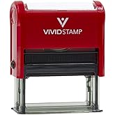 Amazon.com : DO NOT Bend Self Inking Rubber Stamp - Red Ink : Business ...