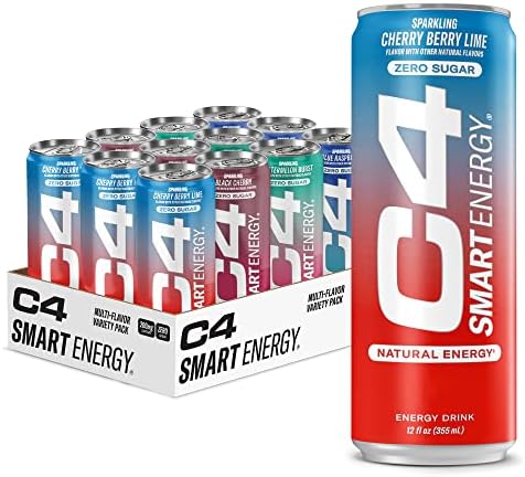 Cellucor C4 Smart Energy Drinks Variety Pack, Sugar Free Performance ...