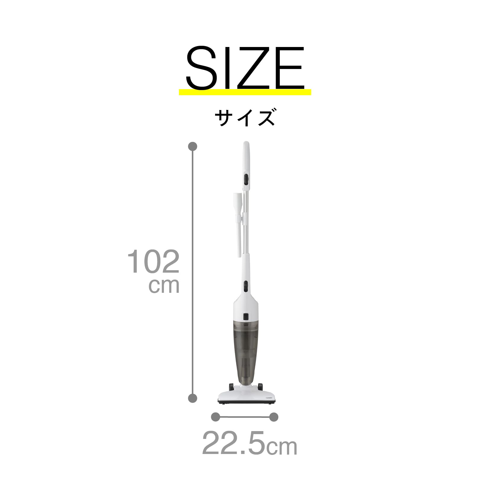 Mua TWINBIRD stick-type cyclone vacuum cleaner skeleton black TC-E123SBK trên Amazon Nhật chính ...