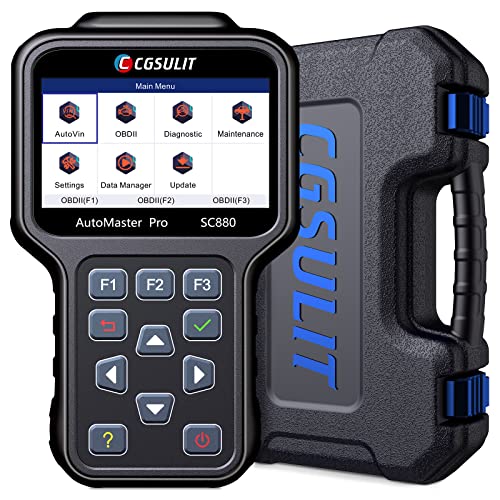 Car OBD2 Scanner CGSULIT All System Diagnostic Scan Tool, 25 Reset ...