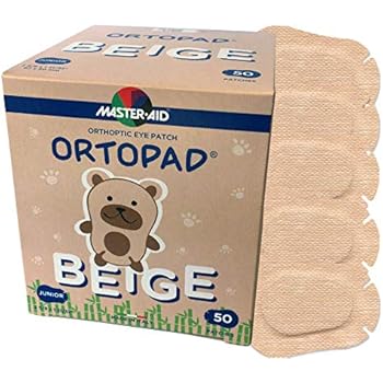 Amazon.com: Ortopad Bamboo Beige Eye Patches - Regular Size (50 Per Box ...