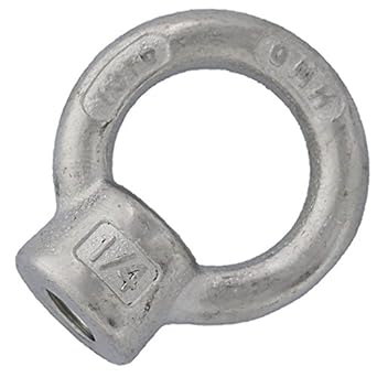 3/16" Stainless Steel Eye Nut with 1/4"-20 UNC Tap: Amazon.com ...