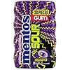 Mentos SOUR Sugar-Free Chewing Gum with Xylitol, Sour Grape Flavored ...