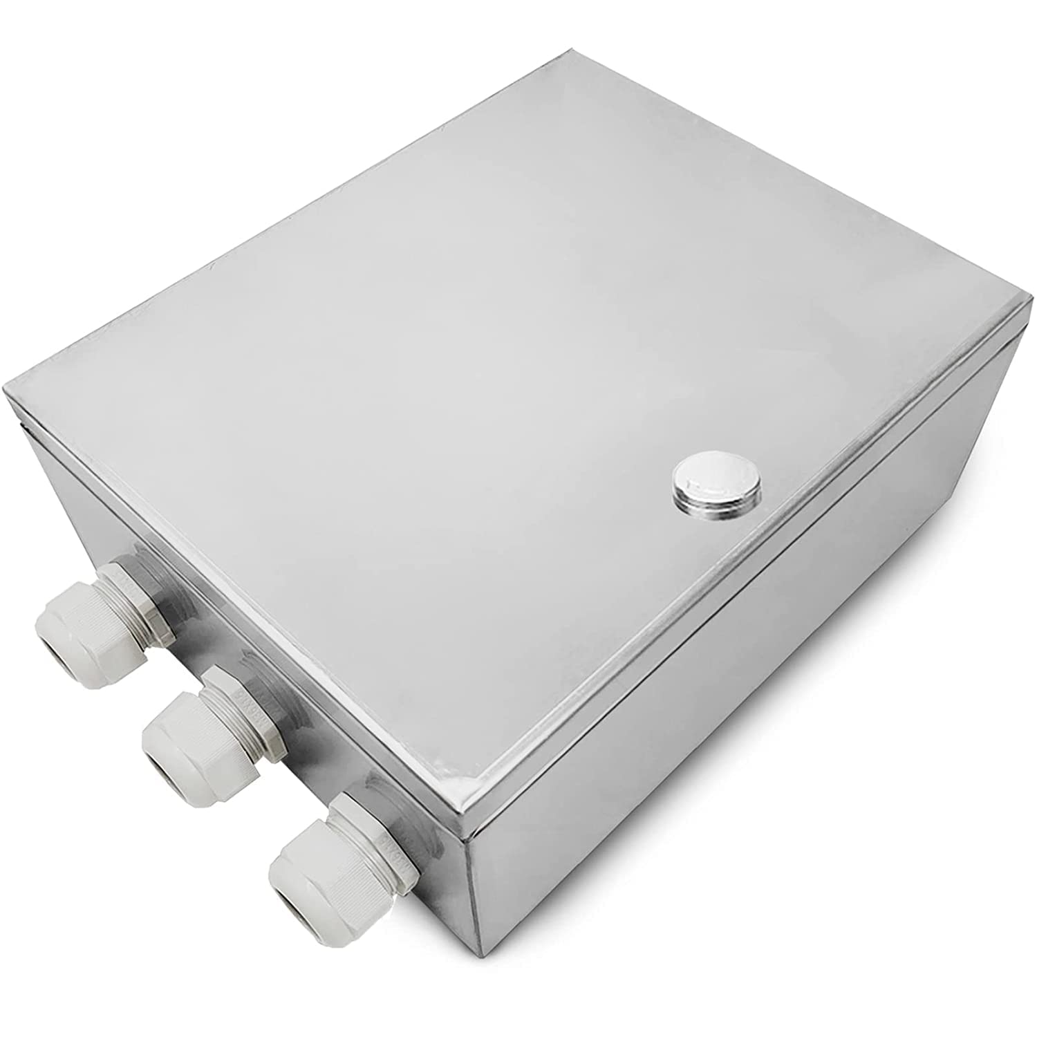 Mua Stainless Steel Electrical Box, Waterproof Metal Electrical Enclosure with Lock, Cover and ...