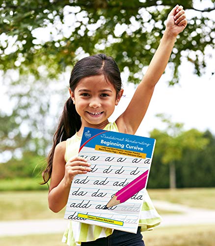 Carson Dellosa Beginning Cursive Handwriting Workbook for Kids Ages 7 ...