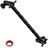 Adjustable Shower Head Extension Arm - 10 Inch Brass Shower Arm ...
