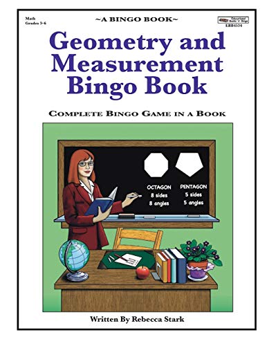 Geometry and Measurement Bingo Book: Complete Bingo Game In A Book ...