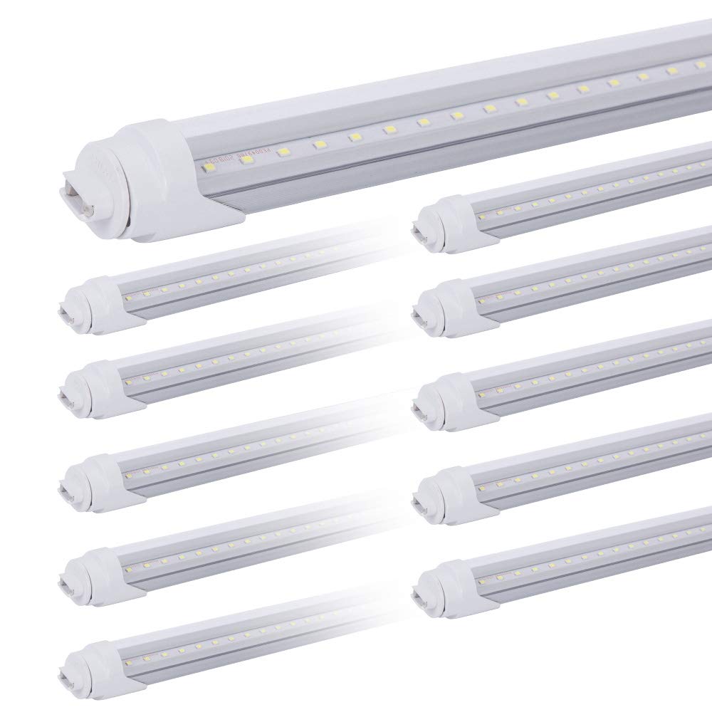8ft R17D LED Tube Light, F96t12 HO 8 Foot Led Bulbs, 96 inches 8ft led Shop Light to Replace T8 ...