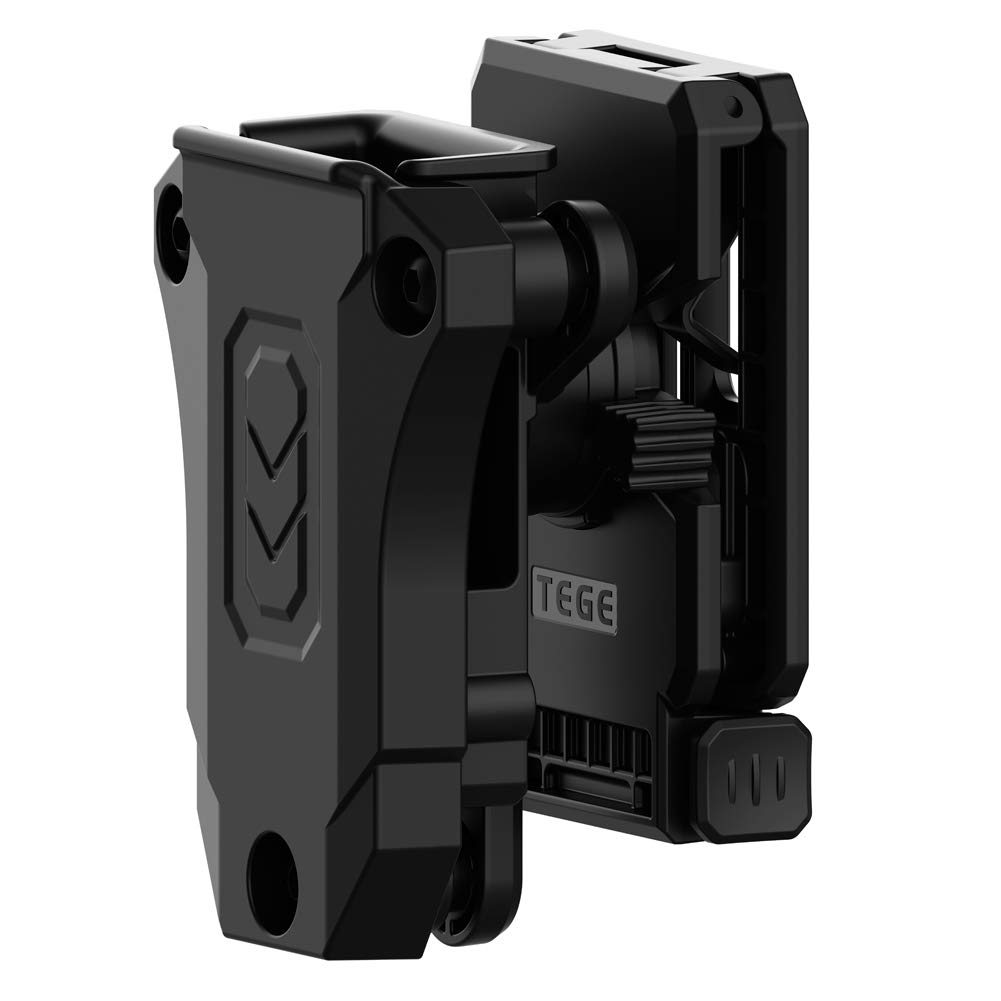 Single Magazine Pouch, Universal 9mm .40 Mag Holder Double Stack Mag ...