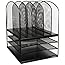 Amazon.com : AdirOffice Mesh Desk Organizer - Desktop Paper-File-Folder ...