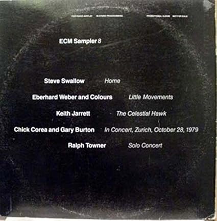 - VARIOUS ECM SAMPLER 8 vinyl record - Amazon.com Music