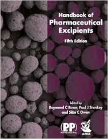 Handbook of Pharmaceutical Excipients: 9780853696186: Medicine & Health ...