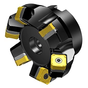 Sandvik Coromant 345-080Q27-13M CoroMill 345 Face Milling Cutter, Steel ...