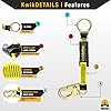 KwikSafety (Charlotte, NC DOLPHIN DORSAL (1 PACK) 18" D-Ring Extender ...