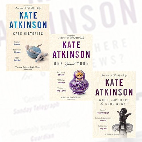 Kate Atkinson Collection Jackson Brodie Series 4 Books Set (Case ...