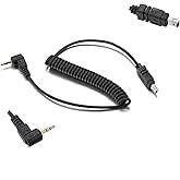 Amazon.com : Neewer 2.5mm-N1 Off Camera Remote Shutter Release Connecting Cord Cable for Nikon ...